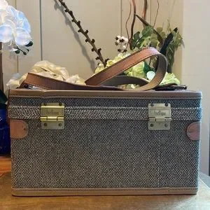 Hartmann | Bags | Vintage Hartmann Train Case With Interior Mirror In ...
